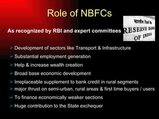 (NBFCs) Non Banking Finance Companies - By Aditya Agarwal | PPT