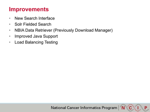 NBIA 7.0 Community Version Release | PPT