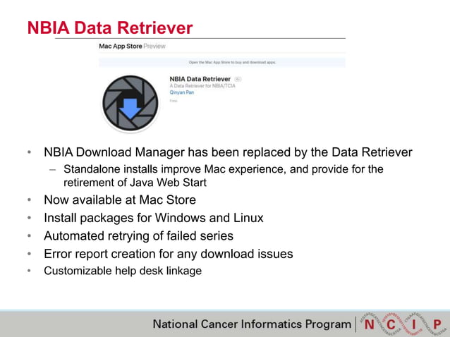 NBIA 7.0 Community Version Release | PPT