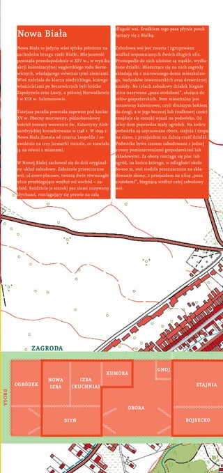 ZABUDOWA WSI NOWA BIAŁA WRAZ Z REZERWATEM PRZEŁOM BIAŁKI (przewodnik) | PDF