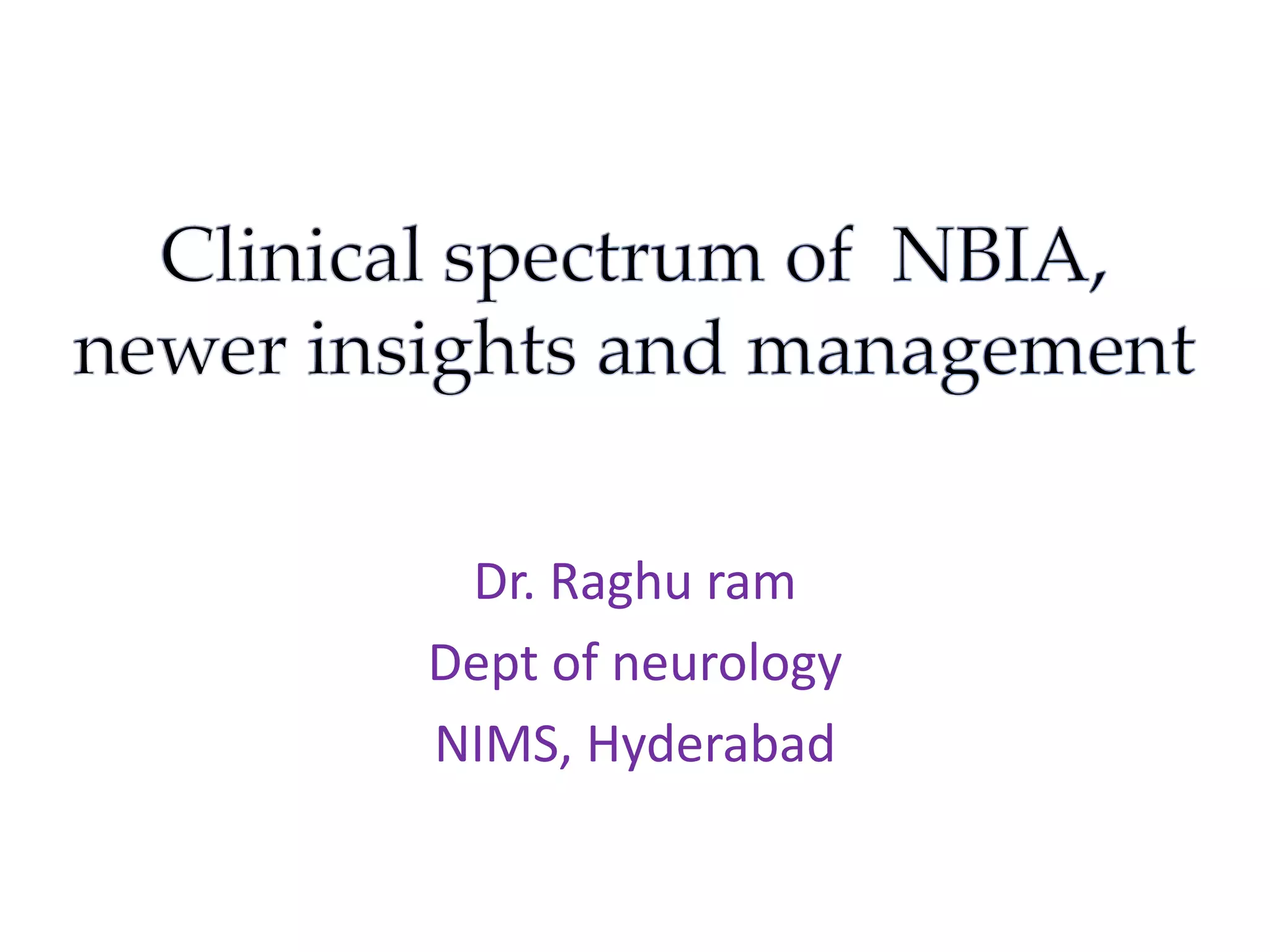 N b i a raghu ram | PPTX