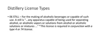 NBI Brewery & Distillery Law | PPTX