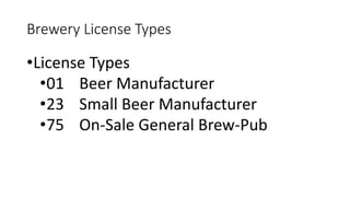 NBI Brewery & Distillery Law | PPTX
