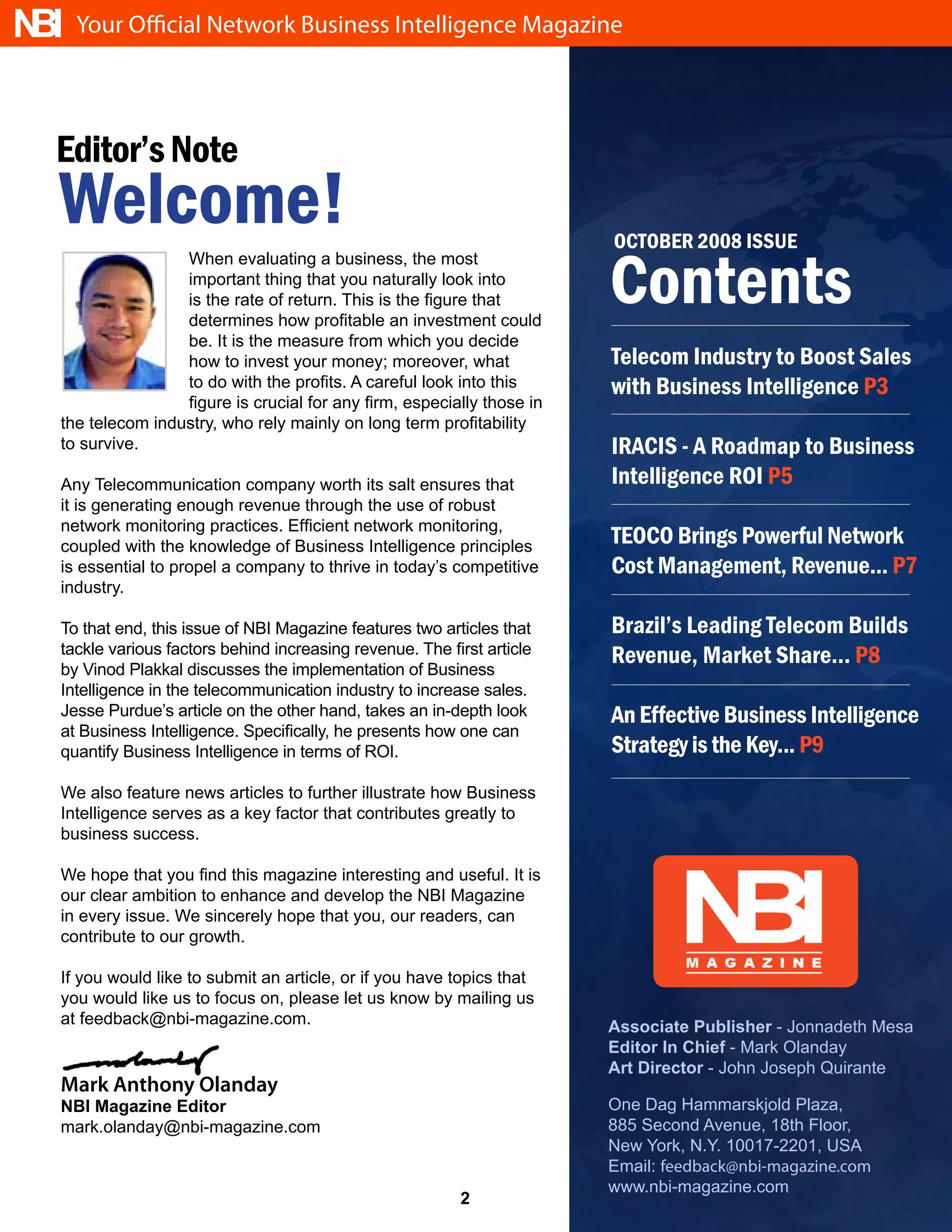 Nbi Magazine Issue3 | PDF