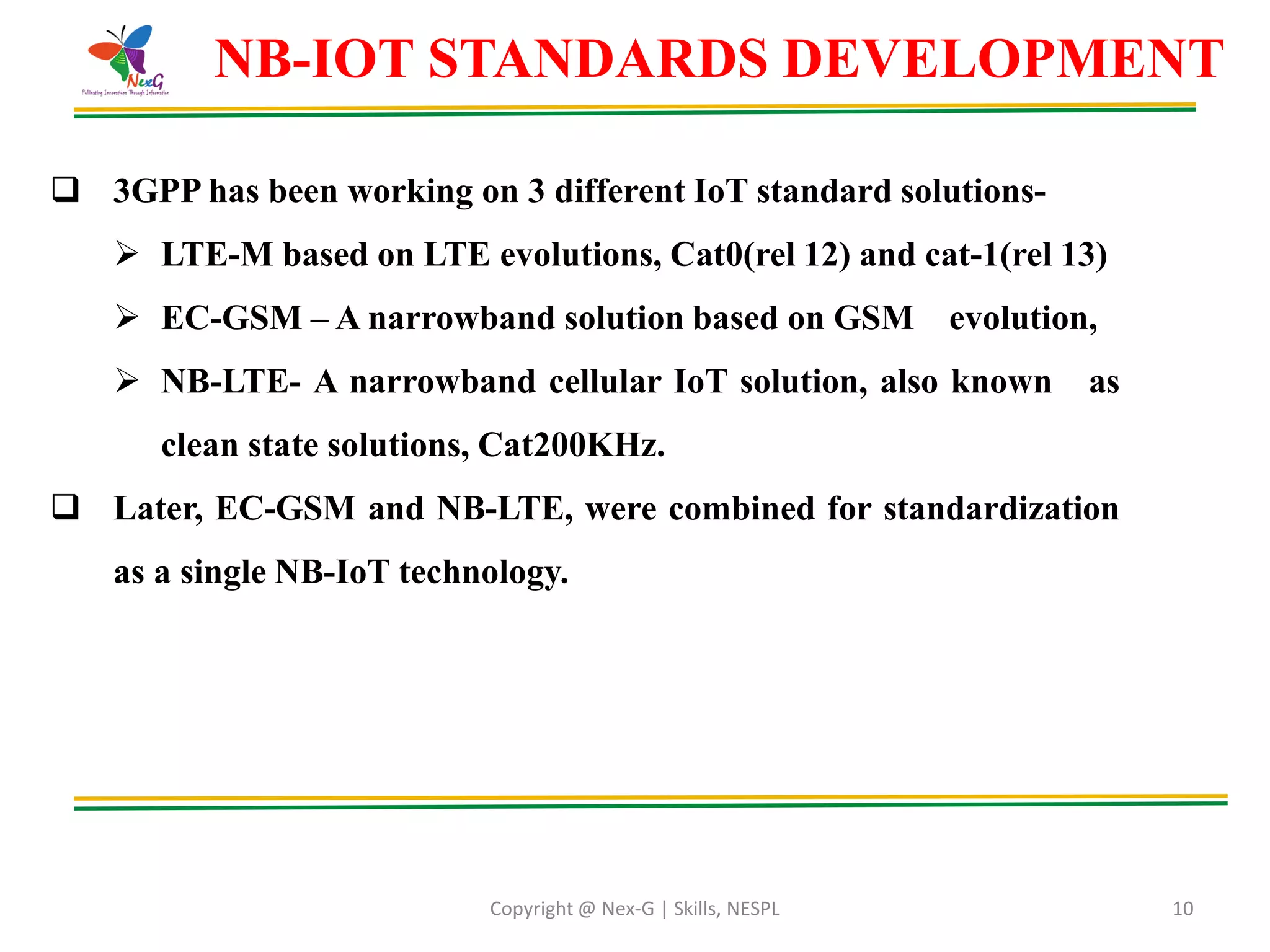 Nb iot presentation | PDF