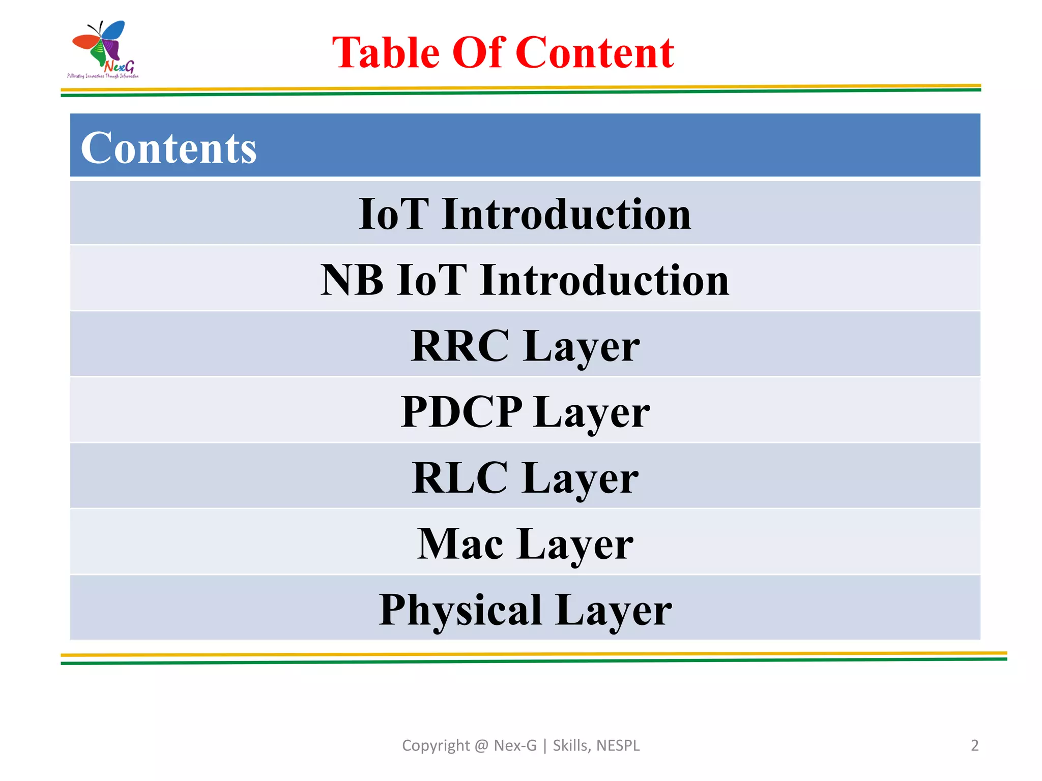 Nb iot presentation | PDF
