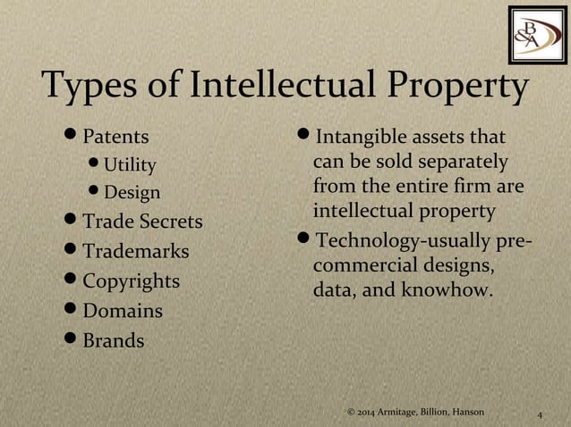 Attorney's Guide to the Valuation of Intellectual Property | PPT