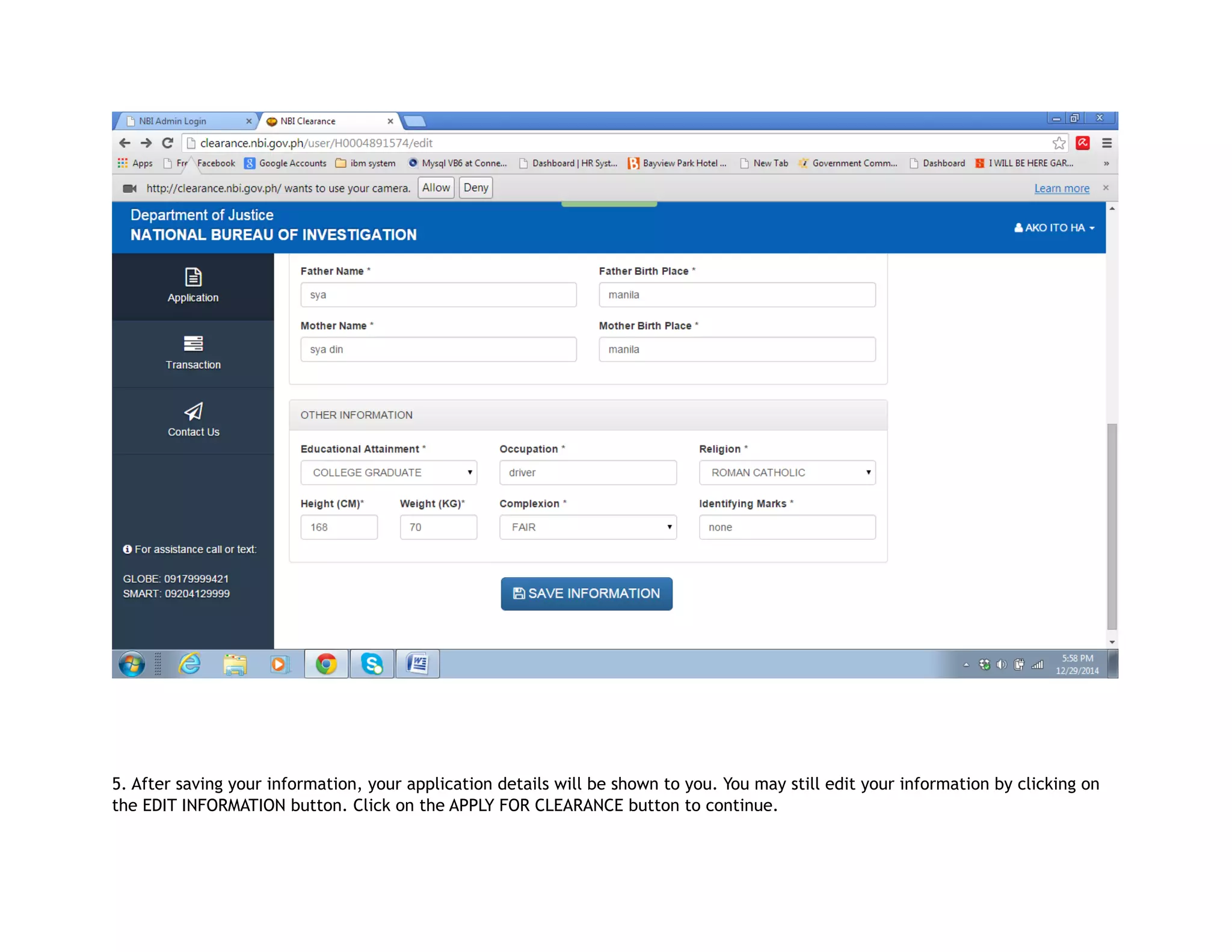 Nbi step by_step_guidelines | PDF