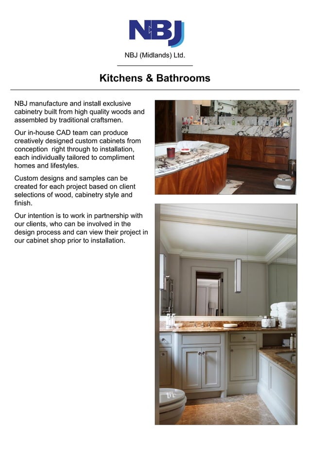 NBJ Midlands Ltd - Brochure | PDF