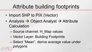 GeoNB Lidar and Building Footprints | PPTX