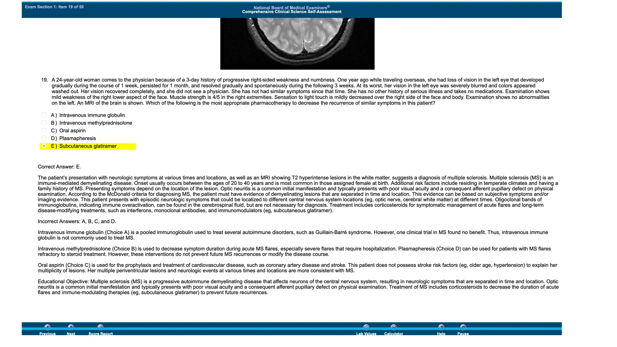 NBME 14 - ANSWERS.pdf for usmle step 2 CK | PDF