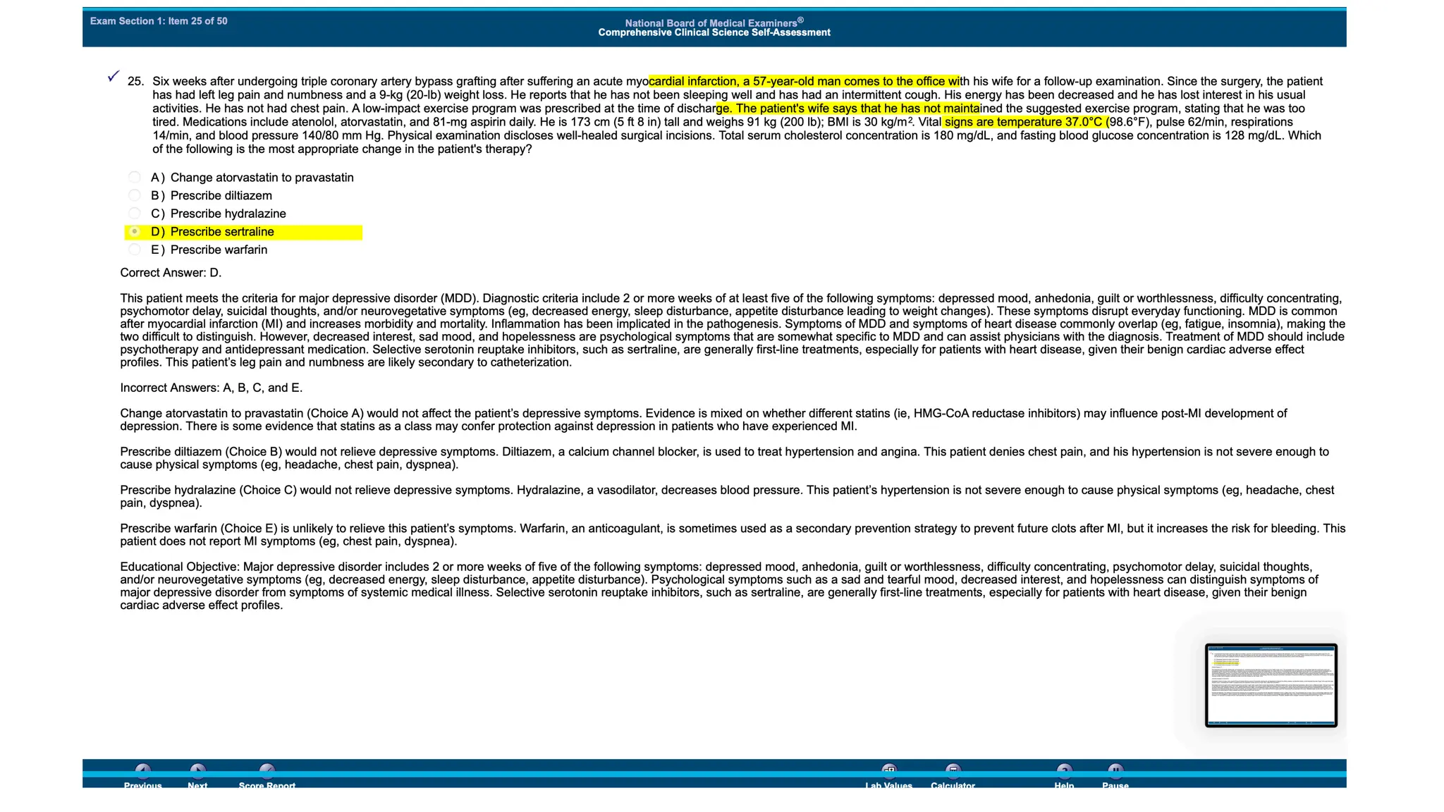NBME 14 - ANSWERS.pdf for usmle step 2 CK | PDF