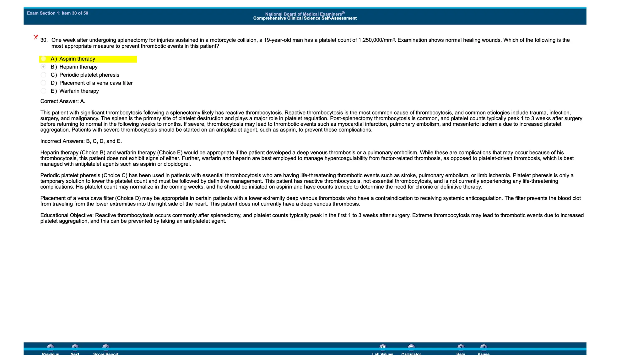 NBME 14 - ANSWERS.pdf for usmle step 2 CK | PDF