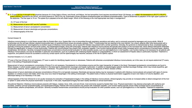 NBME 14 - ANSWERS.pdf for usmle step 2 CK | PDF