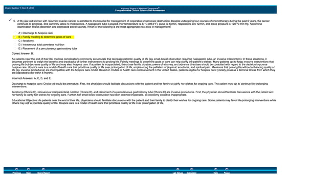 NBME 14 - ANSWERS.pdf for usmle step 2 CK | PDF