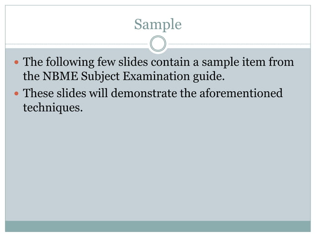 NBME Clinical Shelf Strategies.ppt