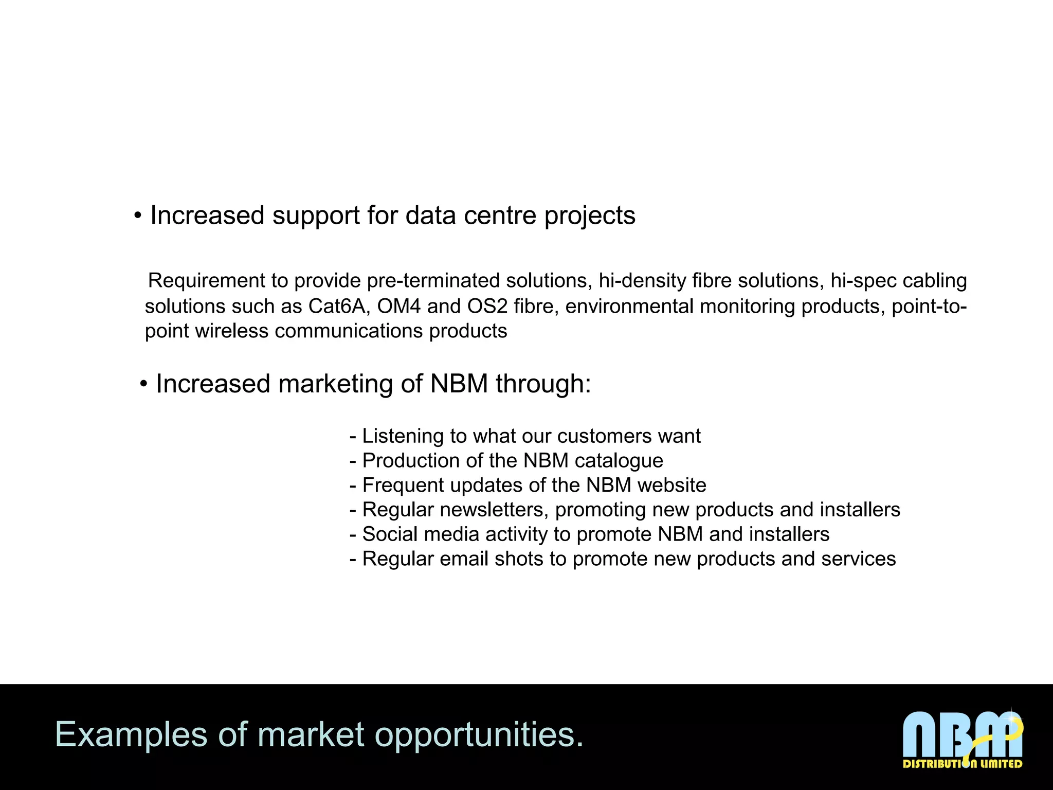 NBM Distribution Ltd Presentation | PPT