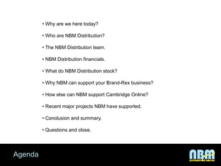 NBM Distribution Ltd Presentation | PPT