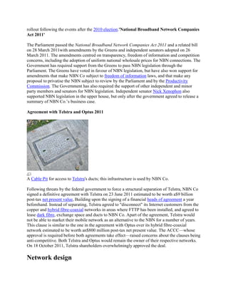 national broadband network | PDF