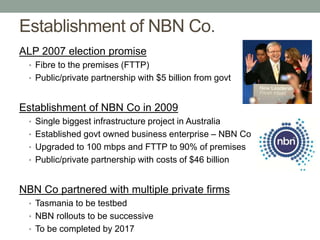 A critical study of NBN Co. | PPTX | Computer Networking | Computing