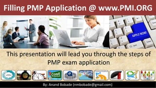 PMP Application form | PPT