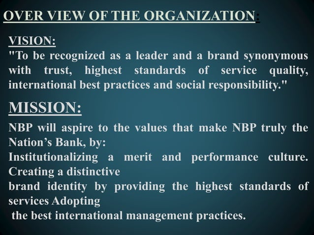 Nbp slide organizaiton structure | PPT