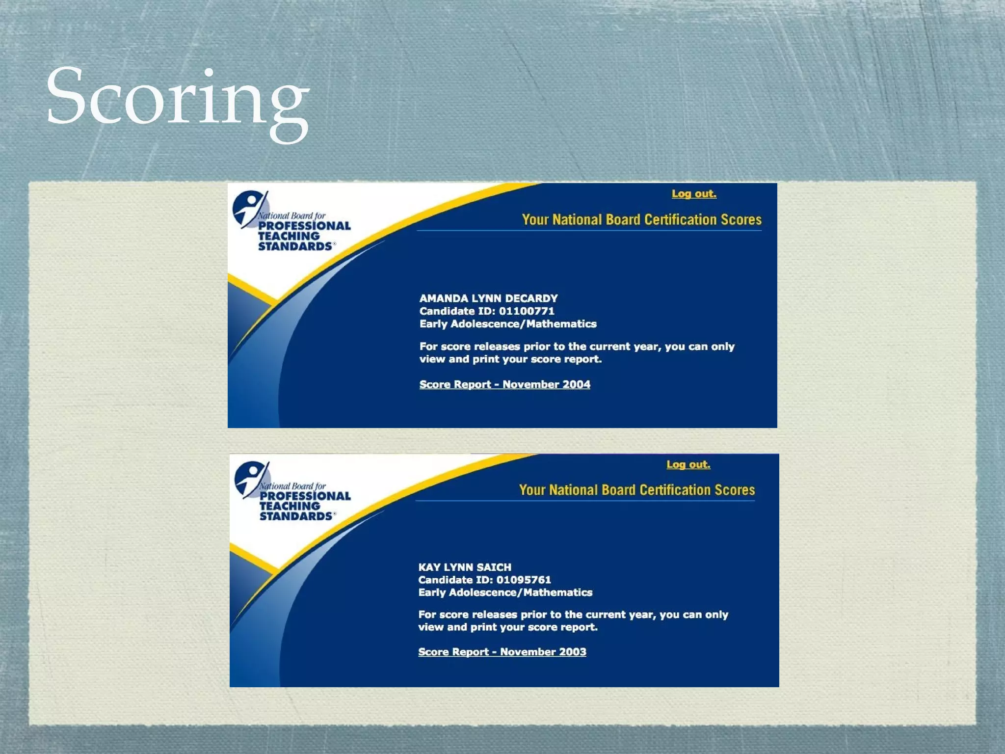 National Board Certification | PPT