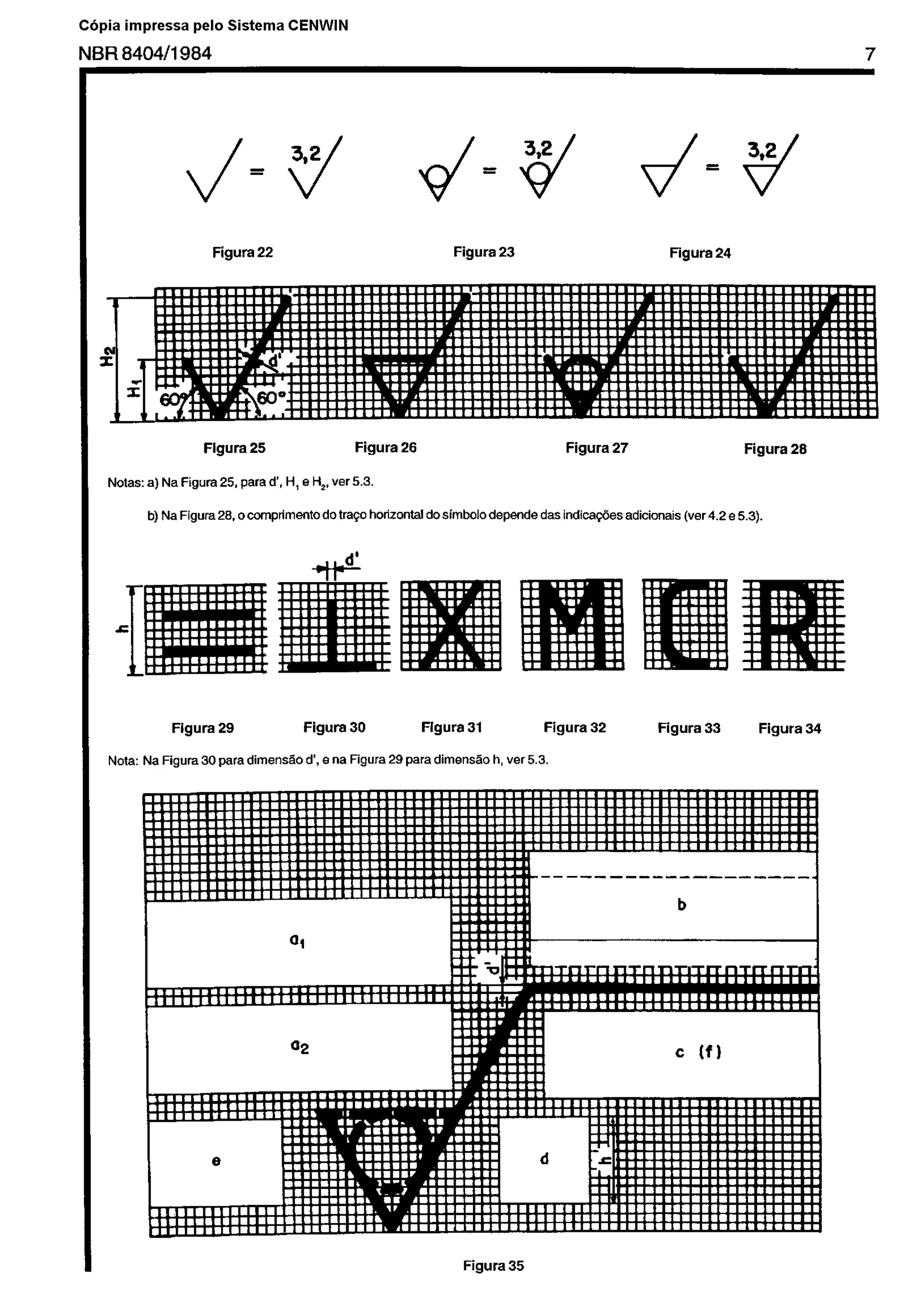 Nbr 8404 indicacao do estado de superficies em desenhos tecnicos | PDF
