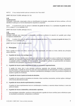 Nbr iso 31000 | PDF