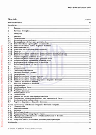 Nbr iso 31000 | PDF