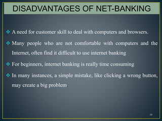 Internet Banking PPT | PPTX