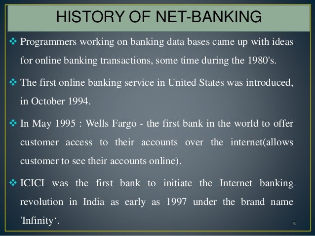 Examples Of Internet Banking