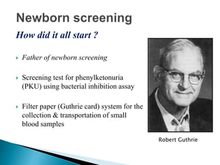 Newborn screening | PPTX