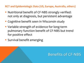 Two-Tier Newborn Screening for Cystic Fibrosis (in Virginia) | PPTX