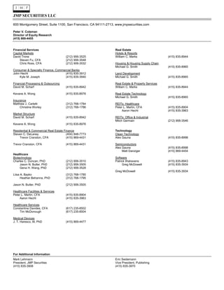 Neostem Research Report by JMP Securites | PDF