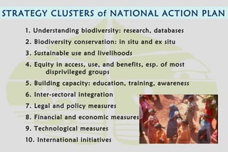 Biodiversity Conservation, Sustainability, and Equity: Outcomes of ...