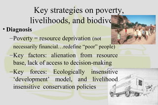 Biodiversity Conservation, Sustainability, and Equity: Outcomes of ...