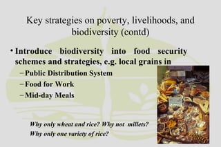 Biodiversity Conservation, Sustainability, and Equity: Outcomes of ...