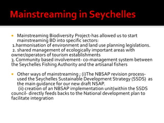 National Biodiversity Strategies & Action Plans 2.0: Lessons learned ...