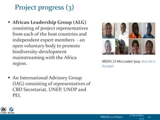 National Biodiversity Strategies & Action Plans 2.0: Project overview | PDF