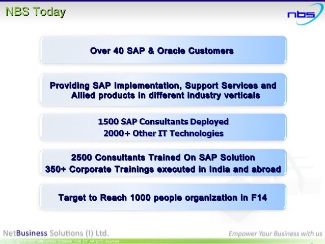 Netbusiness Solutions (I) Limited SAP Profile