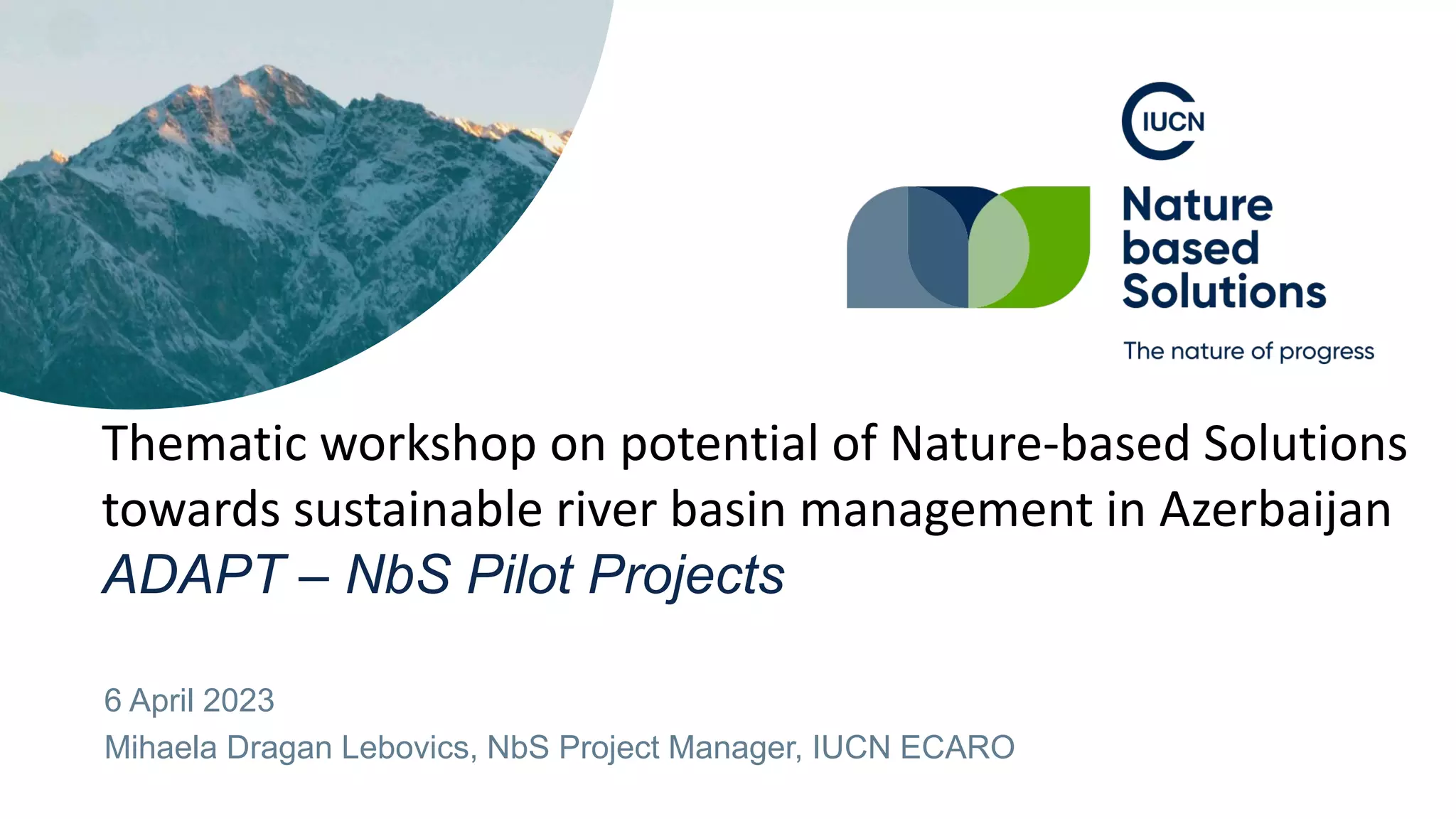 Azerbaijan NbS workshop 2023 Mihaela Dragan Lebovics IUCN ENG.pdf