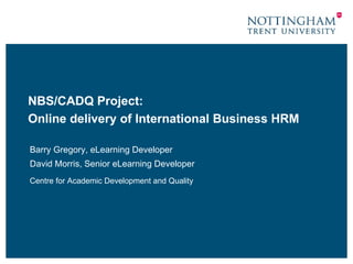 Nbs presentation dm_bg | PPT