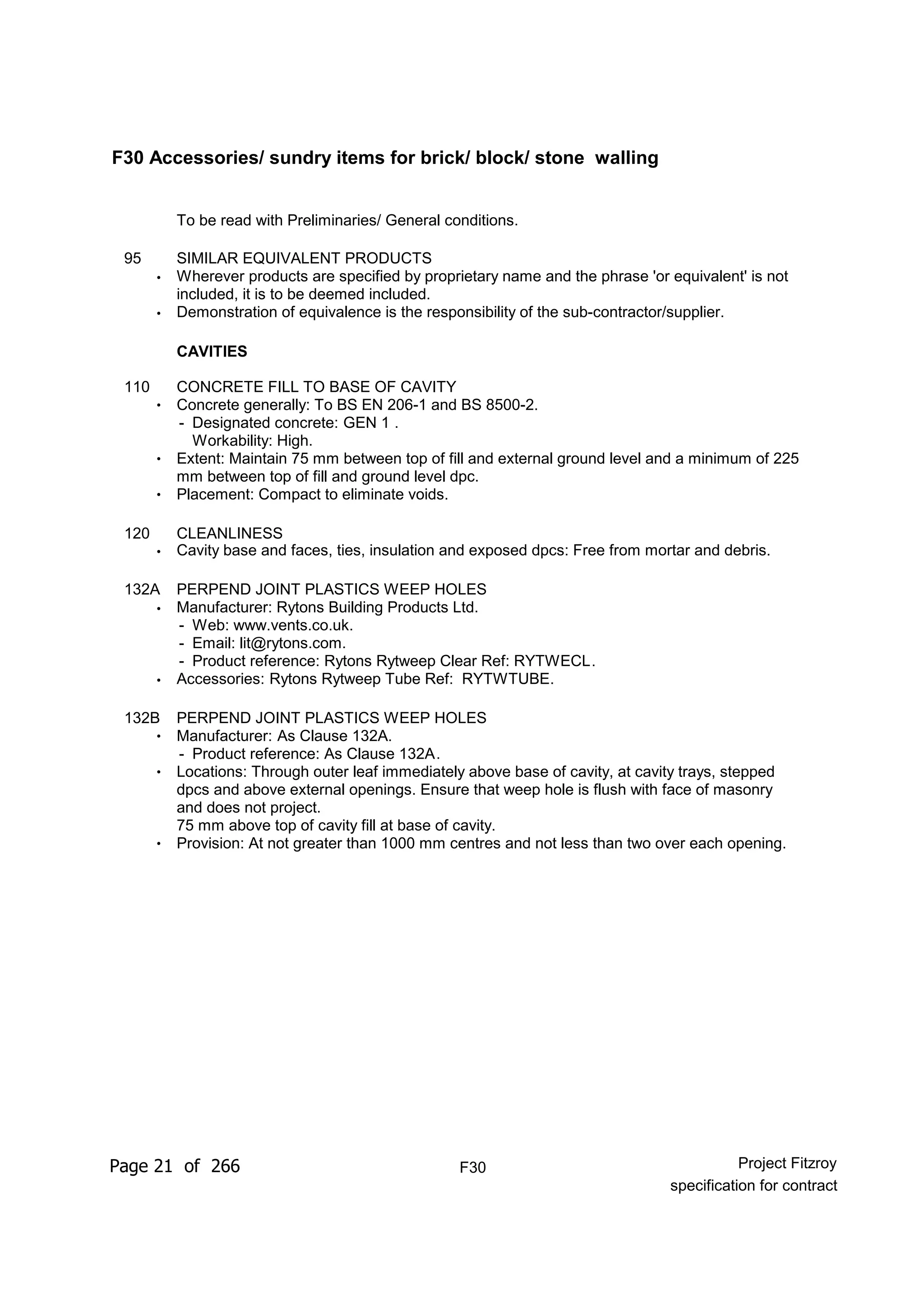 Nbs specification (updated for contract) | PDF | Australian Rules ...