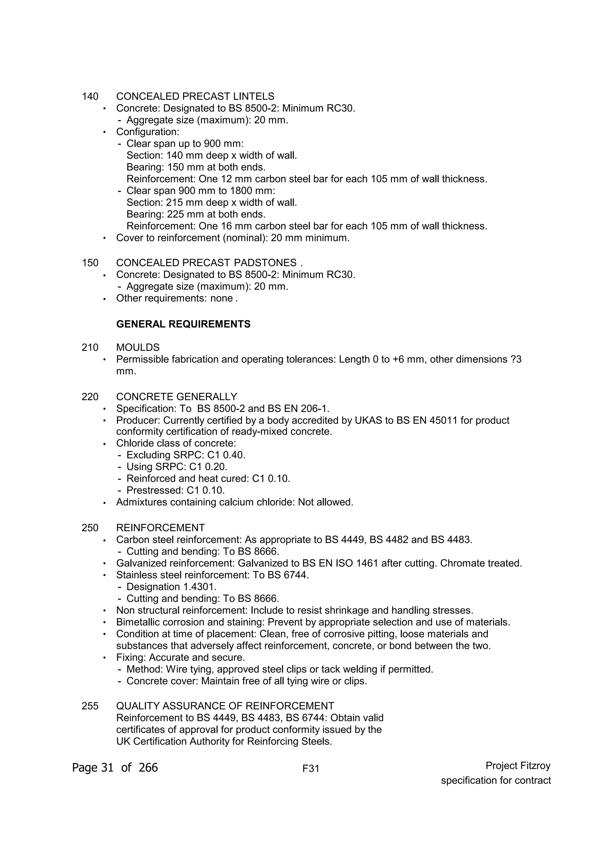 Nbs specification (updated for contract) | PDF