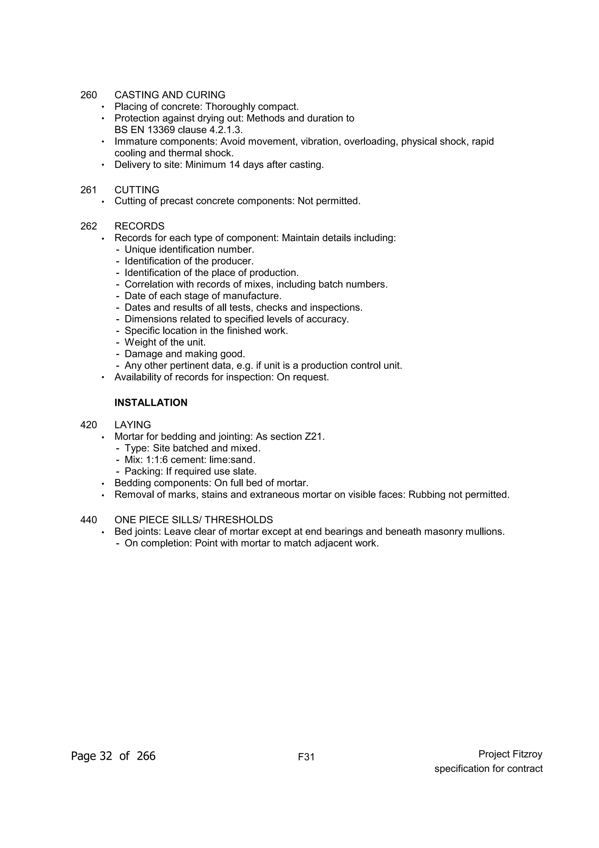 Nbs specification (updated for contract) | PDF