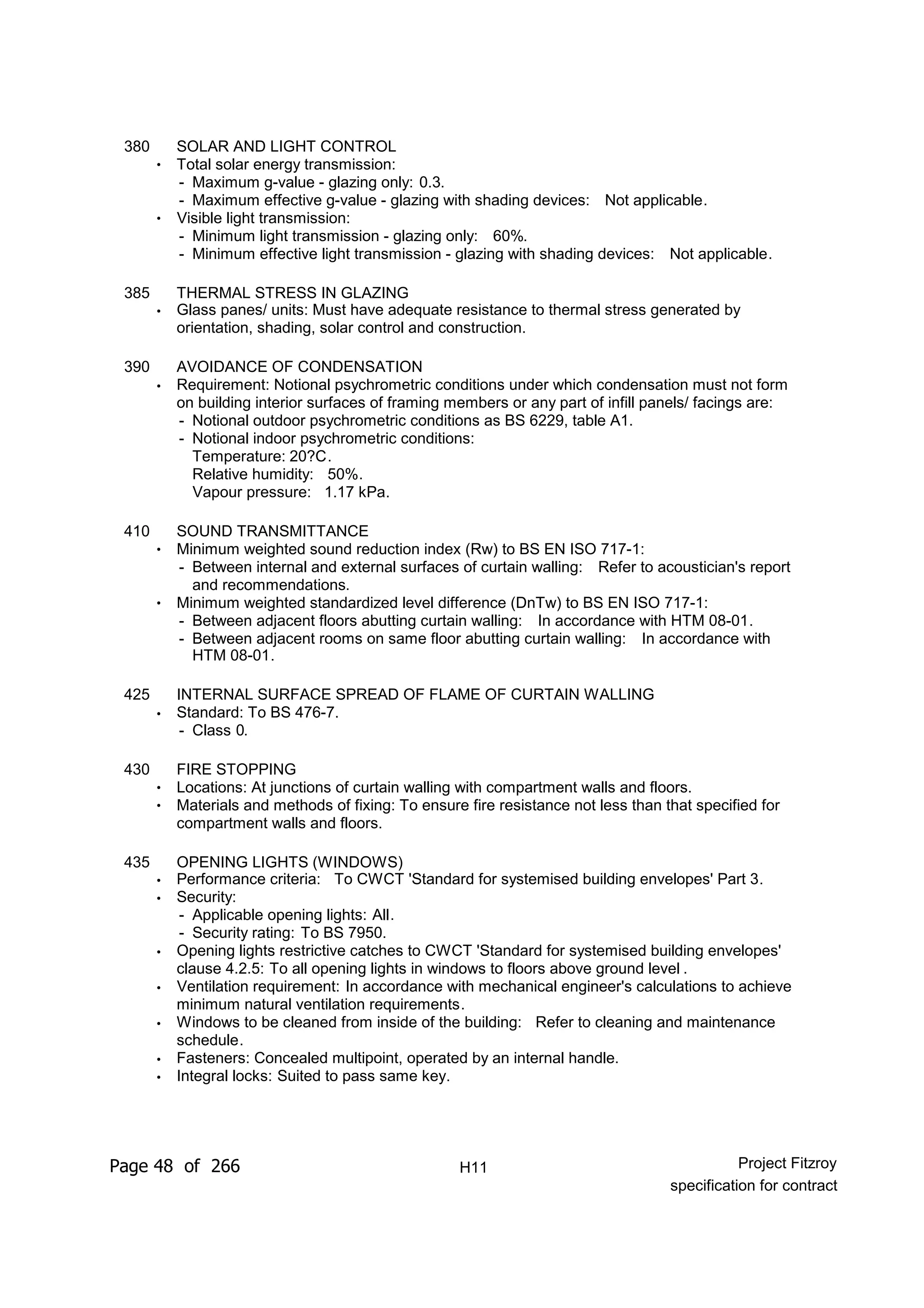 Nbs specification (updated for contract) | PDF