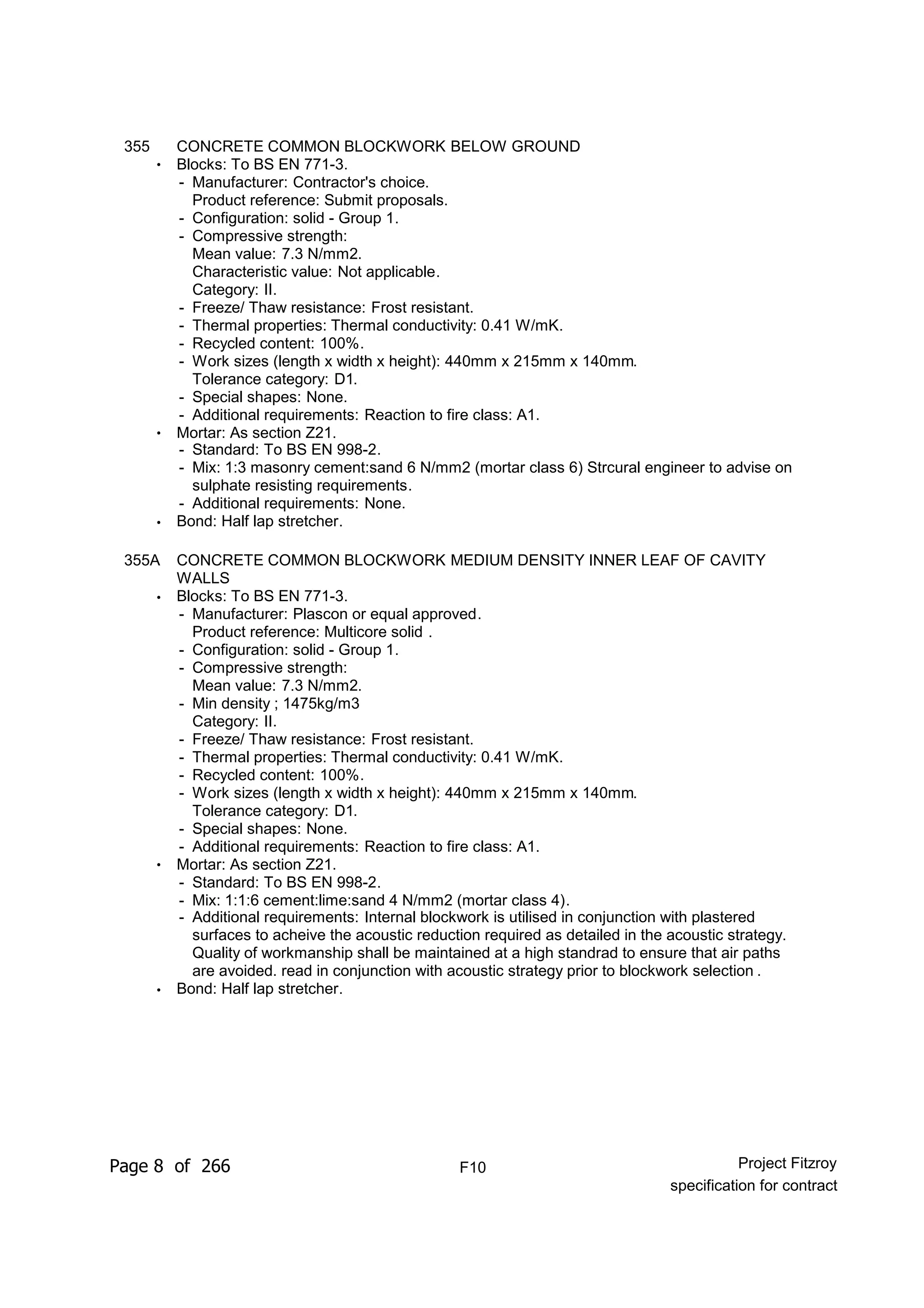 Nbs specification (updated for contract) | PDF | Australian Rules ...
