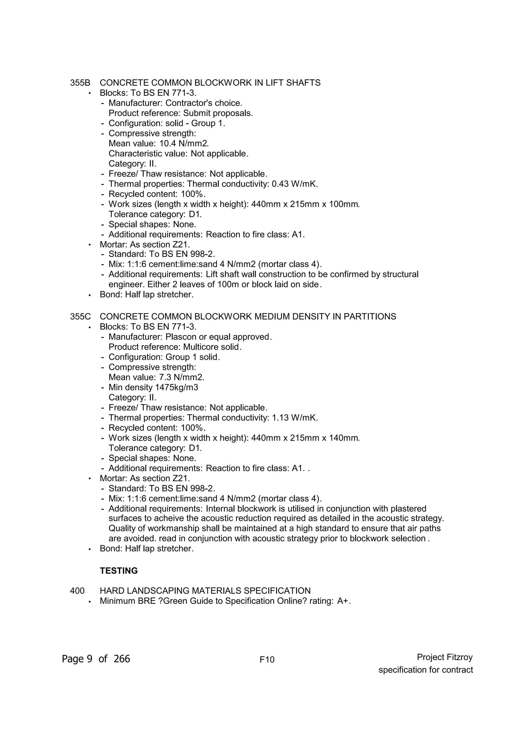 Nbs specification (updated for contract) | PDF | Australian Rules ...