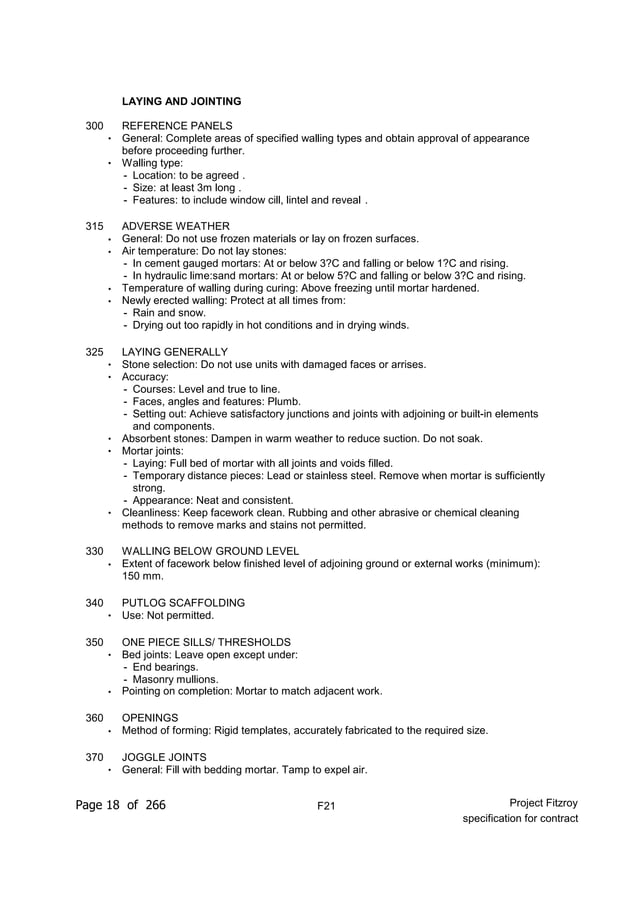 Nbs specification (updated for contract) | PDF | Australian Rules ...